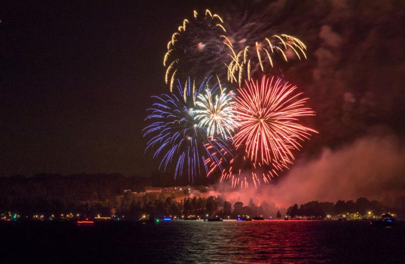 Fireworks-on-lake | Gene Crouch
